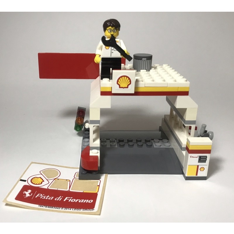 (Open Used ) SHELL LEGO FERRARI (2015) Choose 250 GTO 512S Finish Line ...