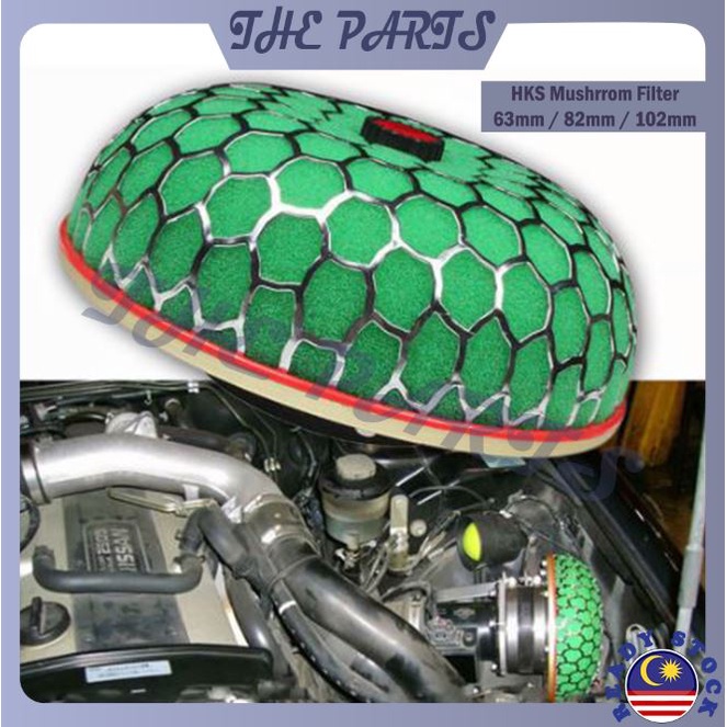 HKS UNIVERSAL 2.5" 3.2" 4'' Inch Air Filter Mushroom Open Pod Air ...