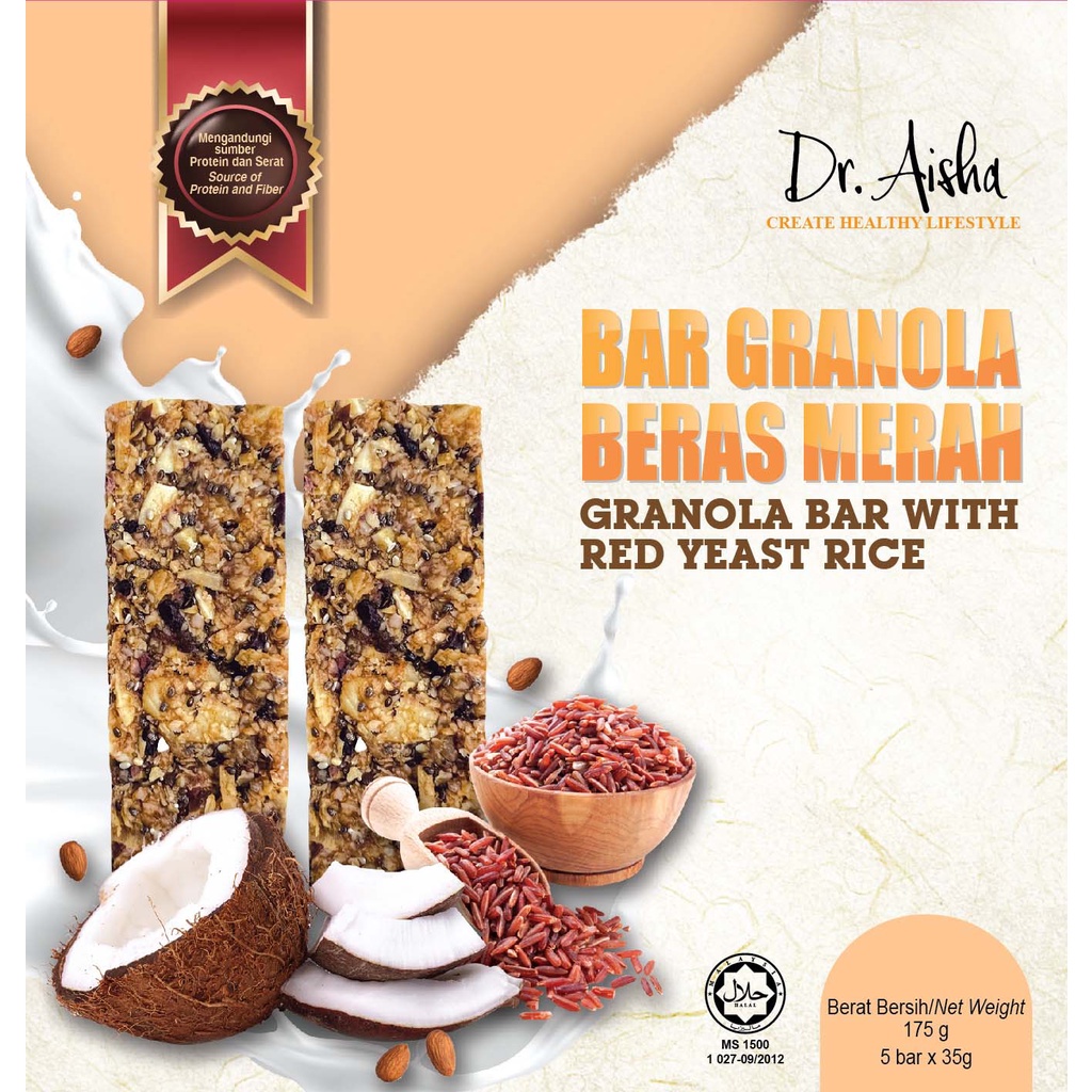 GRANOLA BAR WITH RED YEAST RICE | Shopee Malaysia