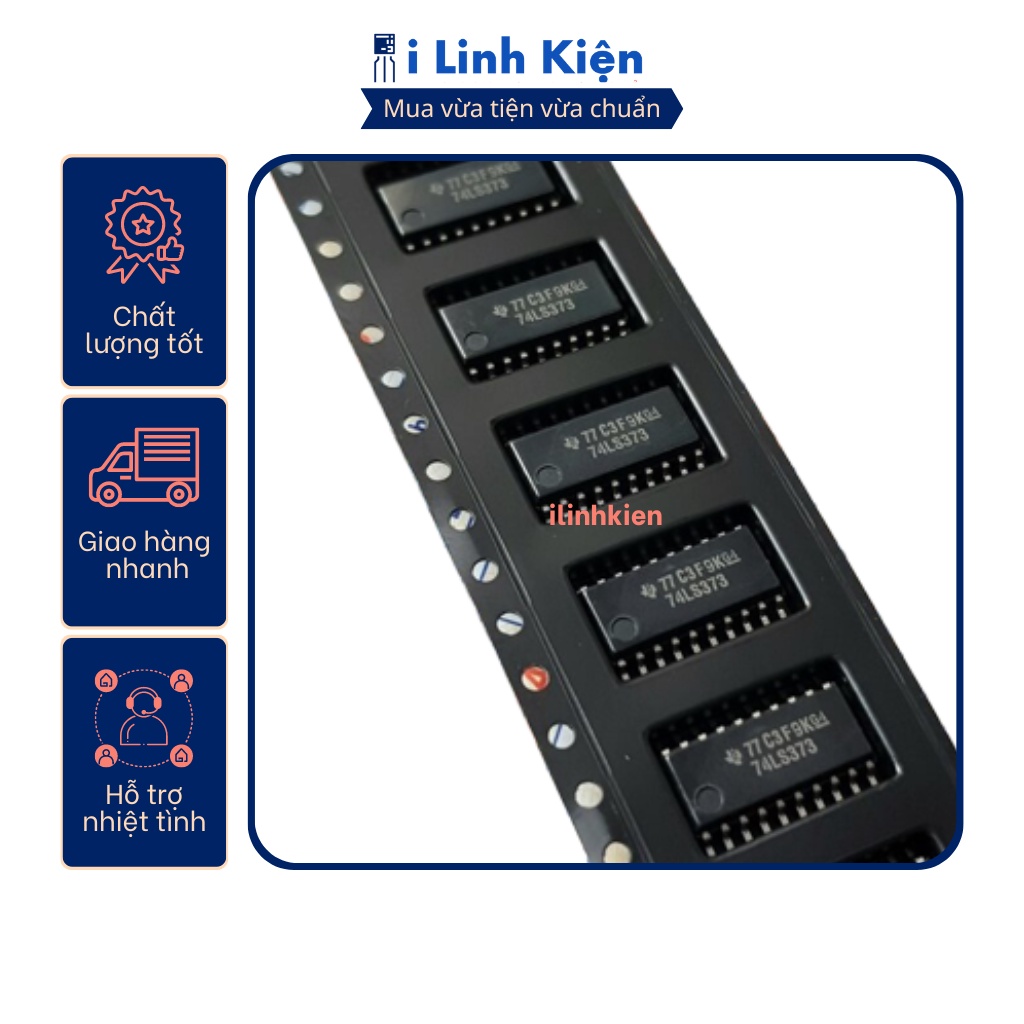 Genuine TI functional Ic LS373 74LS373 SOP-20 7.2mm | Shopee Malaysia