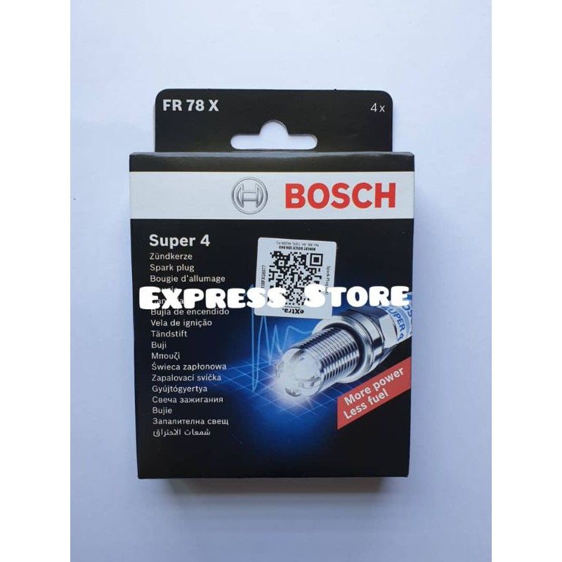 BOSCH Super 4 Spark Plug Toyota Camry SXV10 SXV20 ACV30 ACV40, Vellfire ...