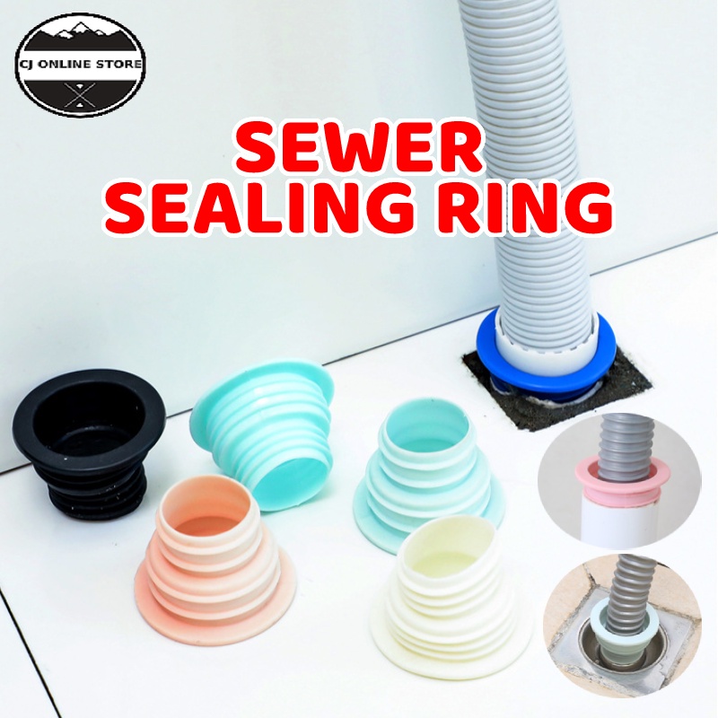 Silicone Sewer Pipe Seal Ring Drain Pipe Connector Washing Machine ...
