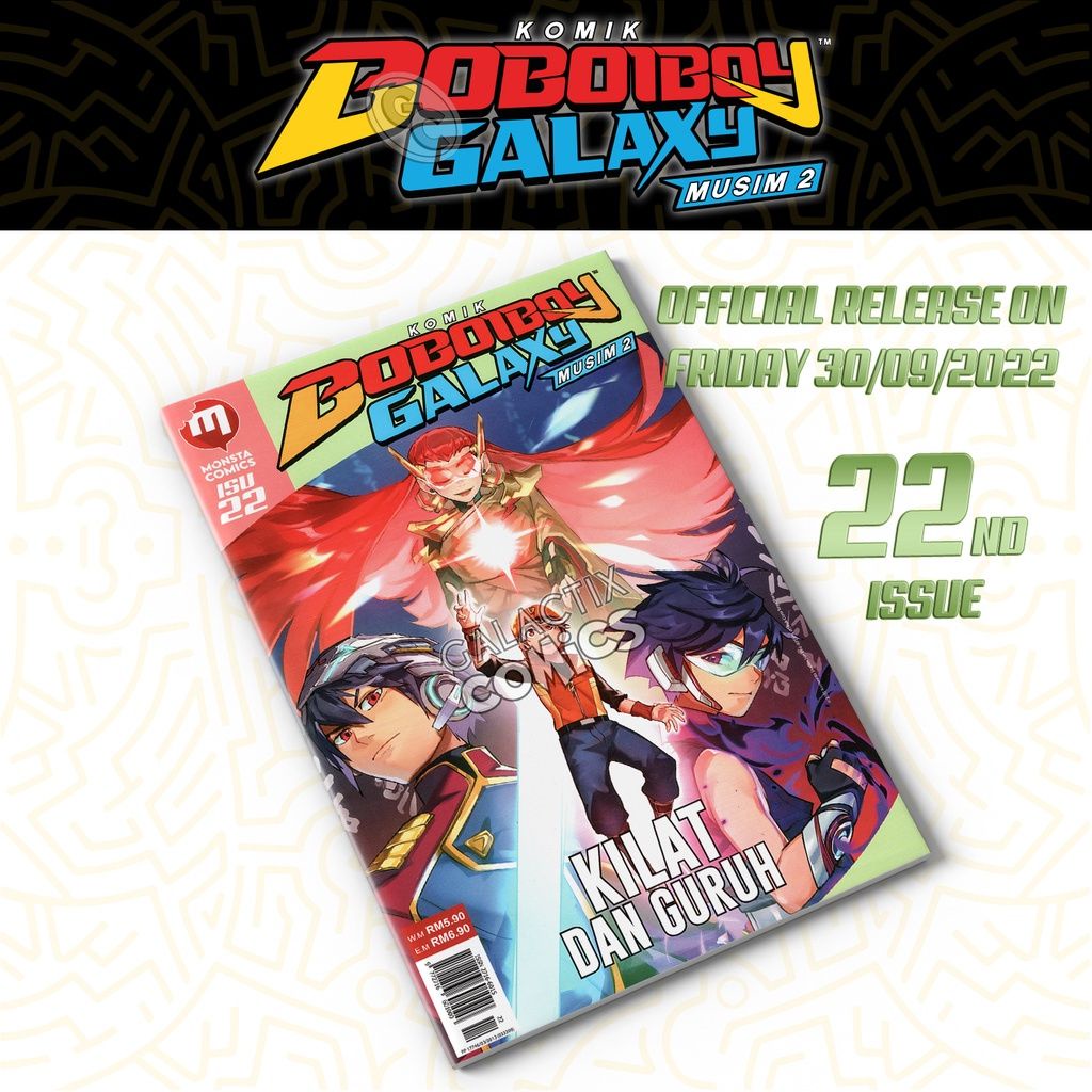 [KK] ANIMONSTA STUDIOS Monsta Comic: Komik BoBoiBoy Galaxy Musim 2 Isu ...