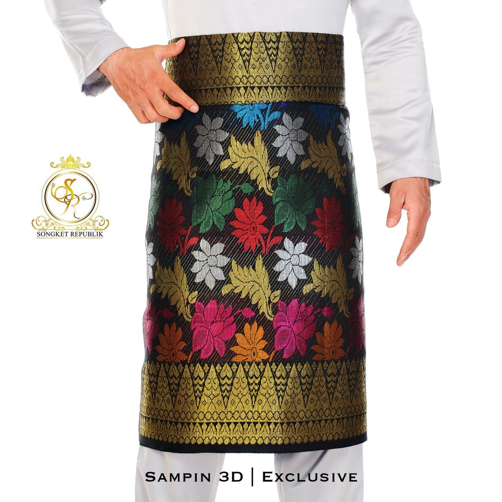 SONGKET REPUBLIK SAMPIN TENUN 3D EXCLUSIVE UTK NIKAH KENDURI RAYA 2025 ...
