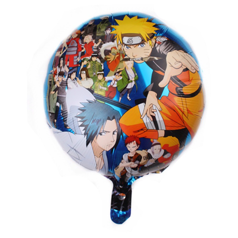 Naruto Foil Balloon Set Theme Uzumaki Ninja Hokage Action Manga Anime ...