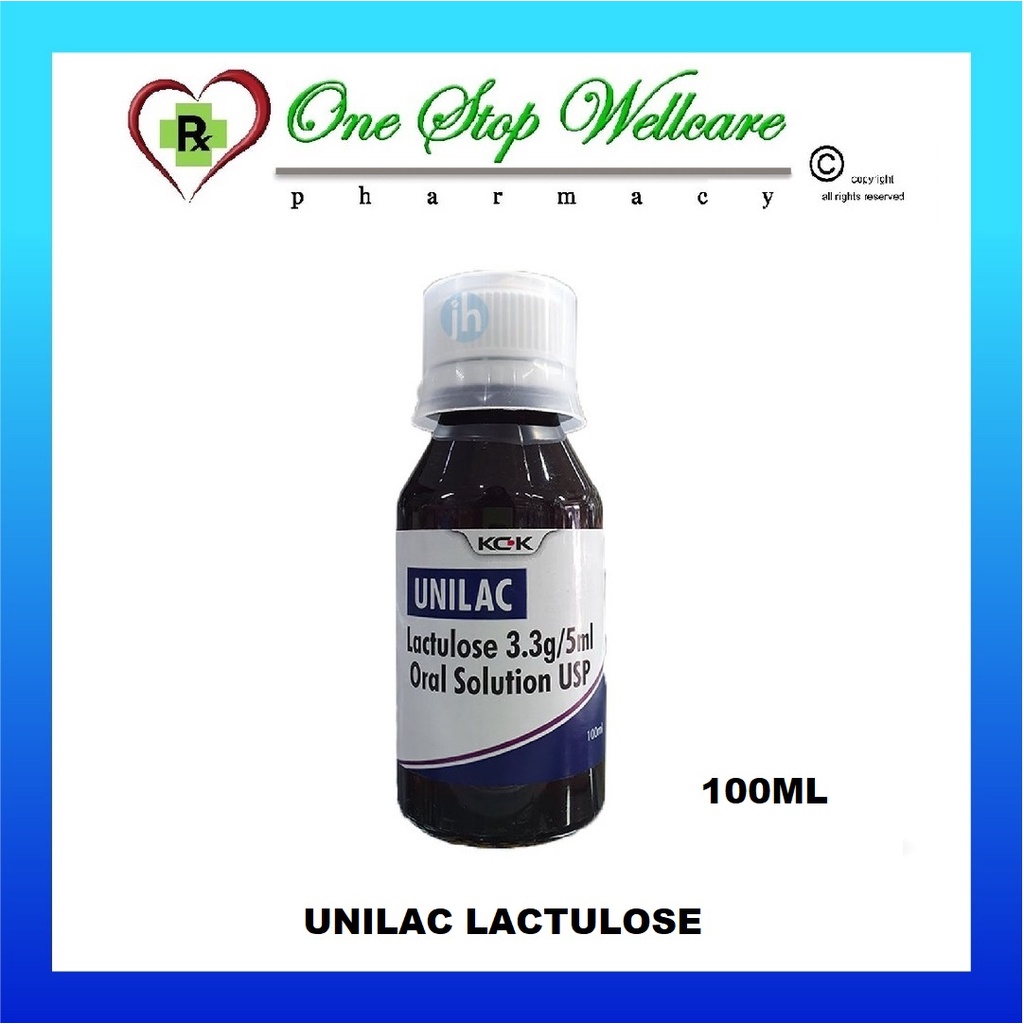 UNILAC LACTULOSE 100ML (FOR CONSTIPATION) (EXP:03/2028) | Shopee Malaysia