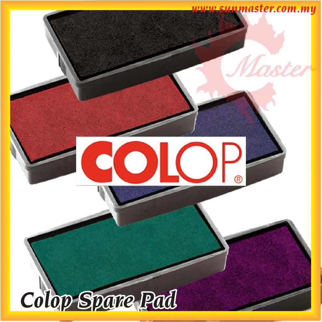 Colop Spare Pad / Stampad / Refill Pad / Replacement Ink Pad P10/P20 ...
