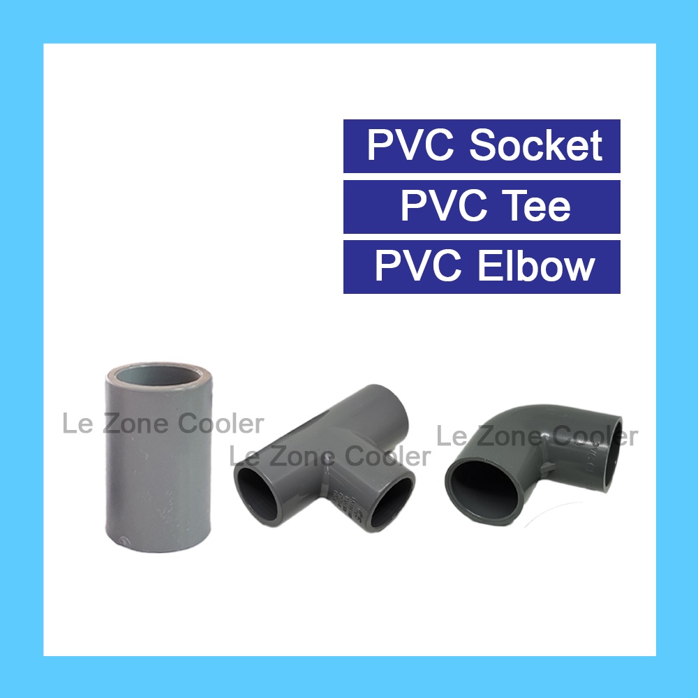 PVC Socket , PVC Equal Elbow , PVC Tee 1/2'' 3/4'' Water Pipe PVC ...