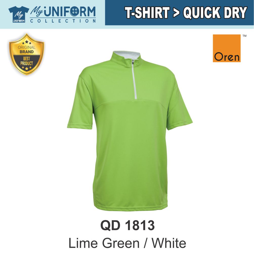 [Original Brand] Oren Sport QD18 Unisex Cool Fit Quick Dry Mock Neck ...