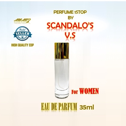 PERFUME SCANDALOUS (WOMEN) V. SECR'T 35ML (HIGH QUALITY EDP) MINYAK ...