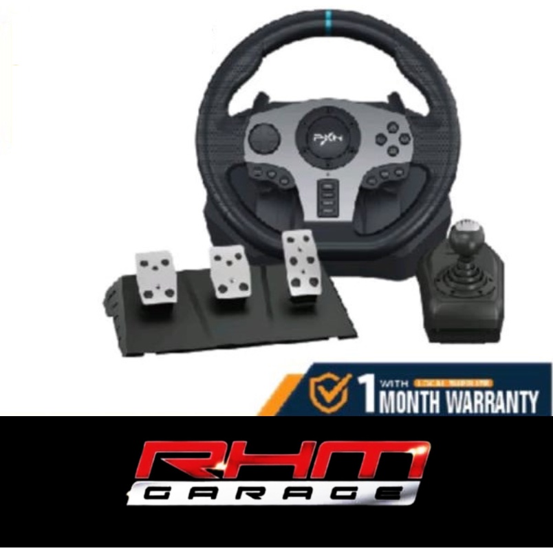 [PC & ALL CONSOLE]PXN V9 V3 Pro V900 GAME STEERING WHEEL PC PS3 PS4 NS ...