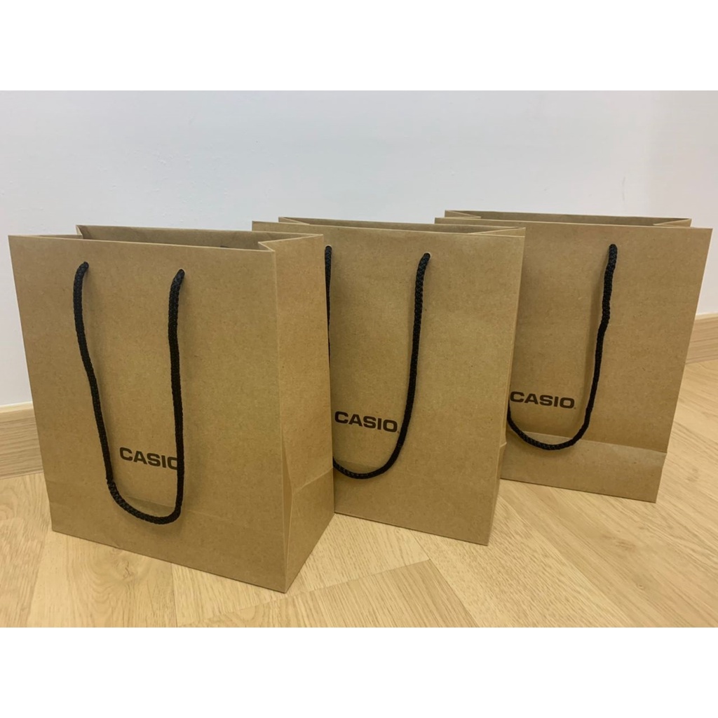 CASIO Paper Bag Ready Stock | Shopee Malaysia