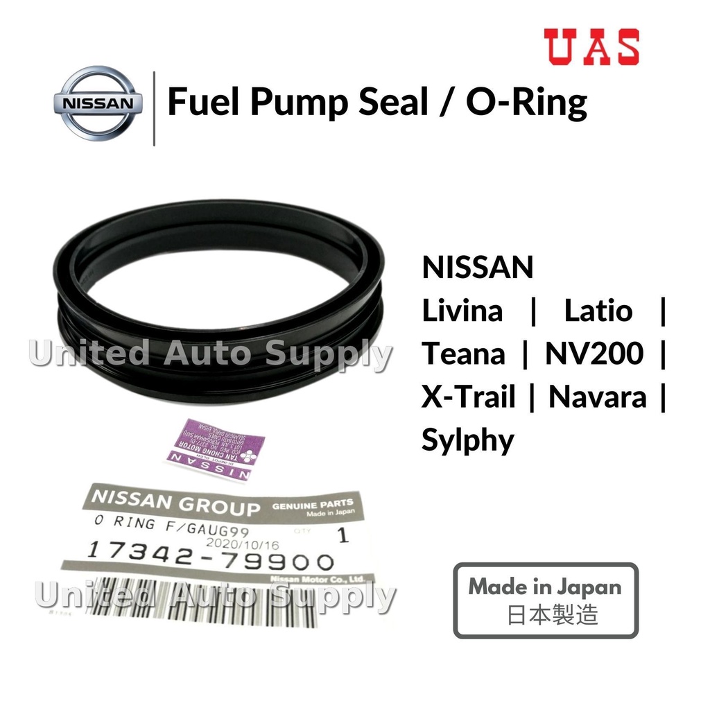 NISSAN Genuine Fuel Pump Seal O-ring For Livina L10 Latio C11L Teana ...