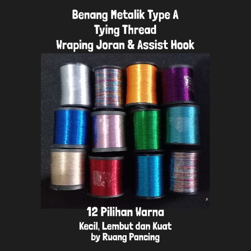 Assist Hook Metallic Wrap Thread Type A Tying Thread Wraping Rod ...