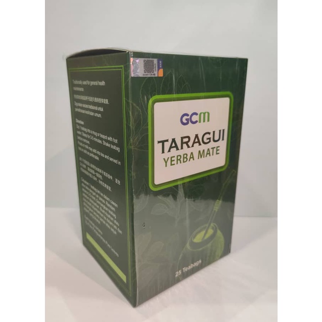 TARAGUI YERBA MATE (TEH HIJAU) 25 teabag | Shopee Malaysia