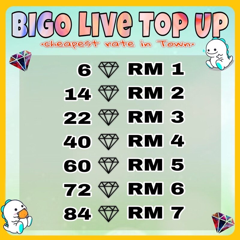 [🎊BIGO Authorized🎊] BIGO LIVE TOPUP - OFFICIAL TOP UP BIGO LIVE ...
