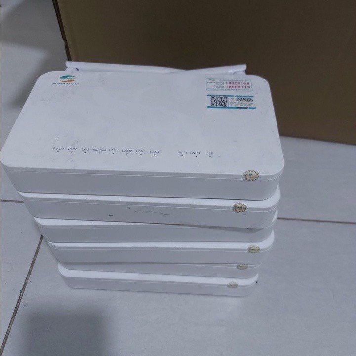 Viettel ZXHN F670Y Old Modem With 2-Frequency Power To Support Setting ...