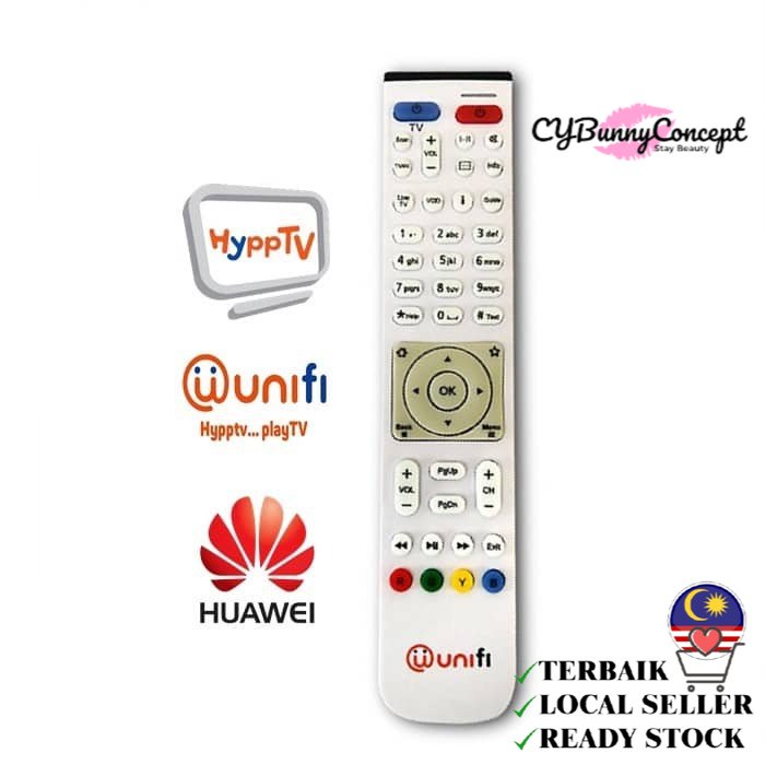 CYC TM HyppTV Box Huawei Remote Control EC6108v8 EC6106V5 EC6108v9 ...