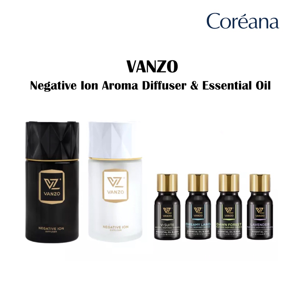 VANZO Negative Ion Aroma Diffuser & Essential Oil | Shopee Malaysia