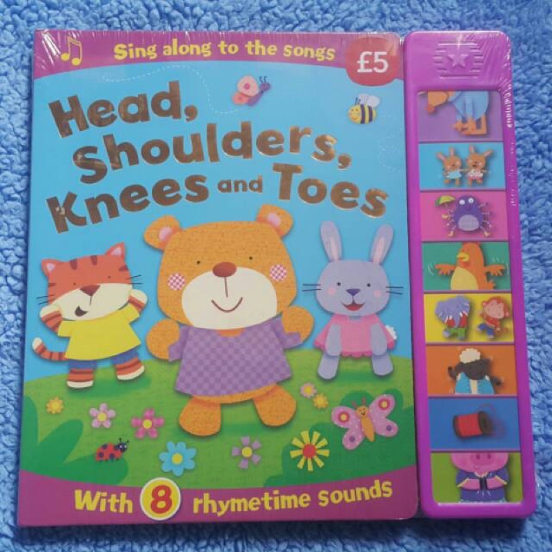 Sing Along to the Song : Head, Shoulders, Knees & Toes with 8 Rhymetime ...