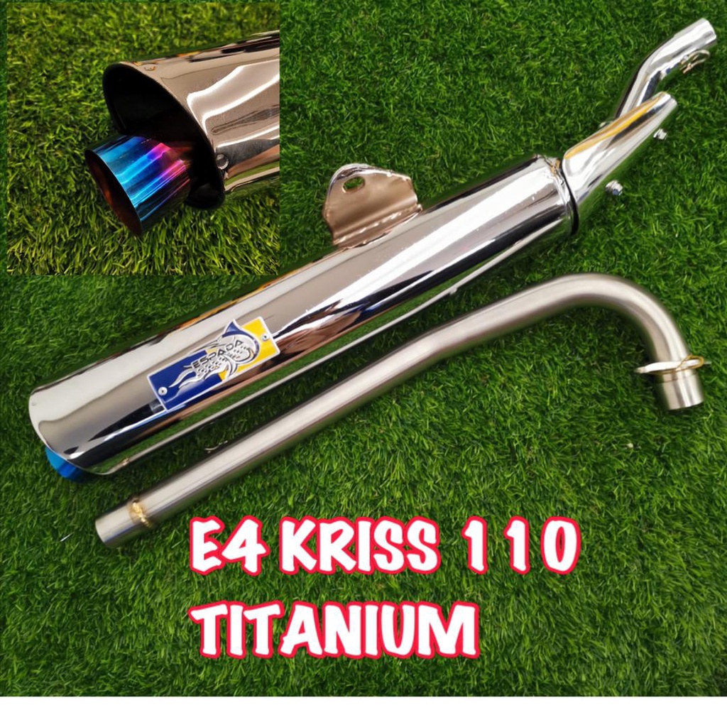 EXHAUST PIPE ESPADA KRISS E4 28MM EKZOS EXZOS EZOS ESPADA EX PIPE KRISS110 KRISS 110 RACING ...
