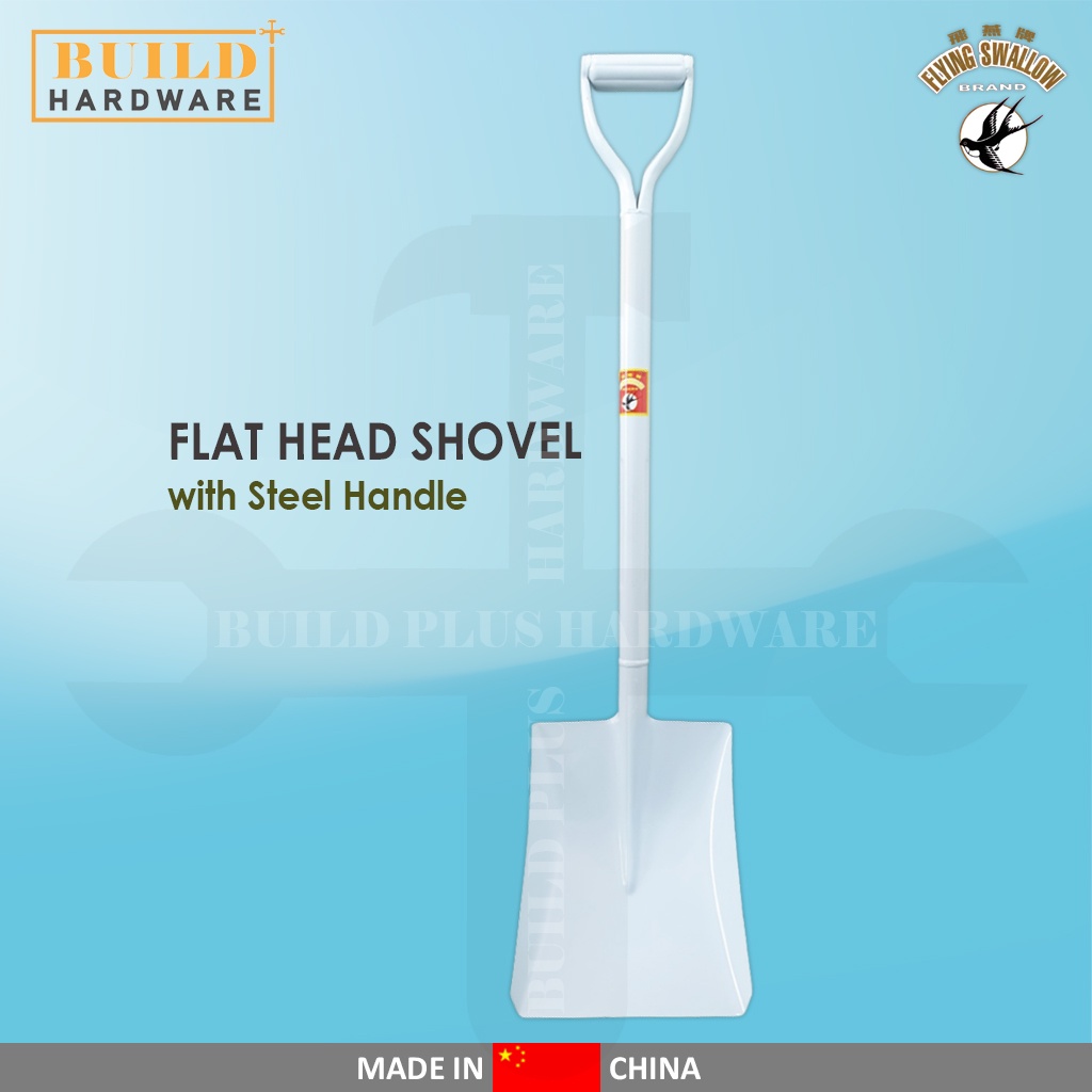Sharp / Flat Head Shovel with Steel / Plastic / Wooden Handle GCV ...