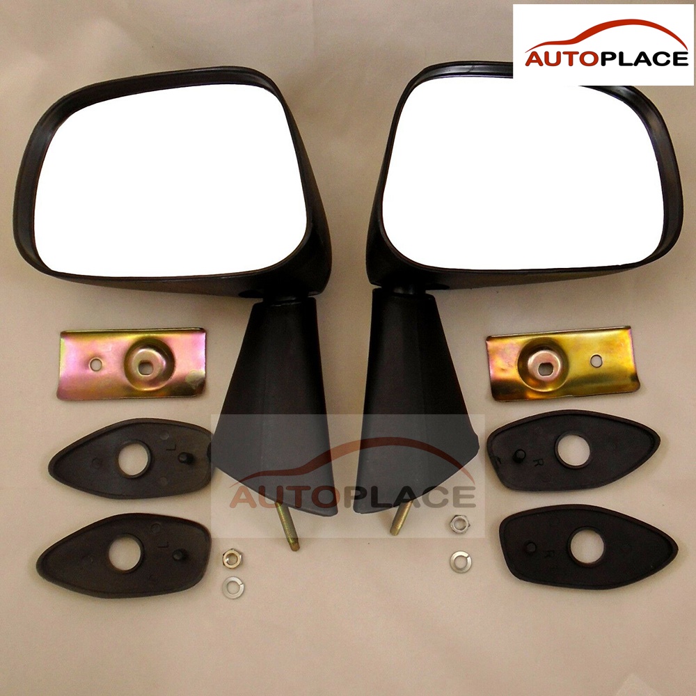 FOR TOYOTA KP61 KP47 COROLLA KE70 75 AE70 TE71-72 BLACK FENDER MIRRORS ...