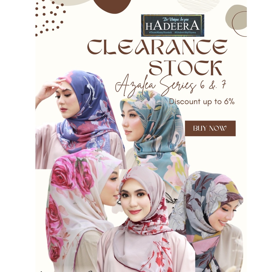 HOT ITEM 🔥 BAWAL AZALEA HADEERA by Diyana WITH FREE GIFT🎁 | Shopee Malaysia