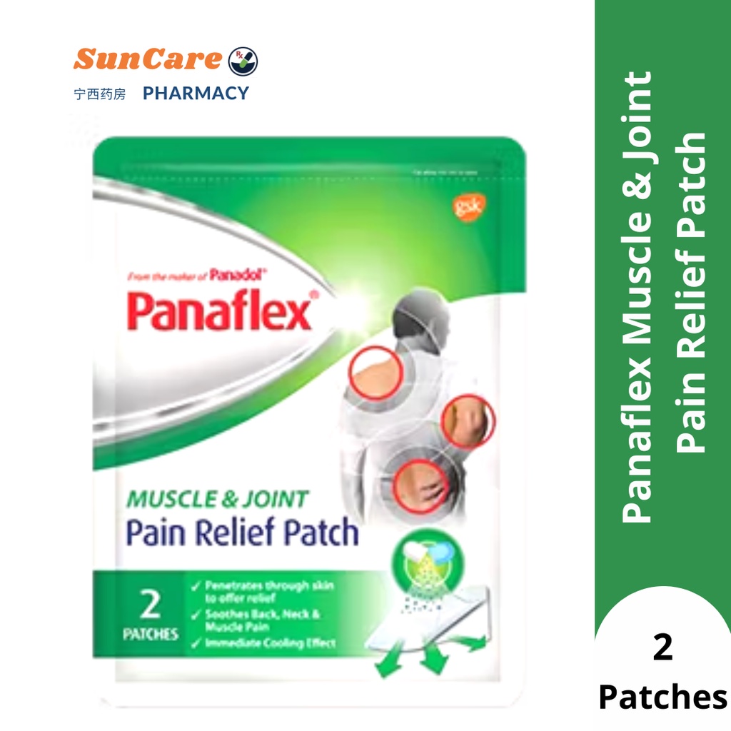 Suncare Pharmacy Panaflex Patch for Muscle & Joint Relief (EXP 09/2025 ...