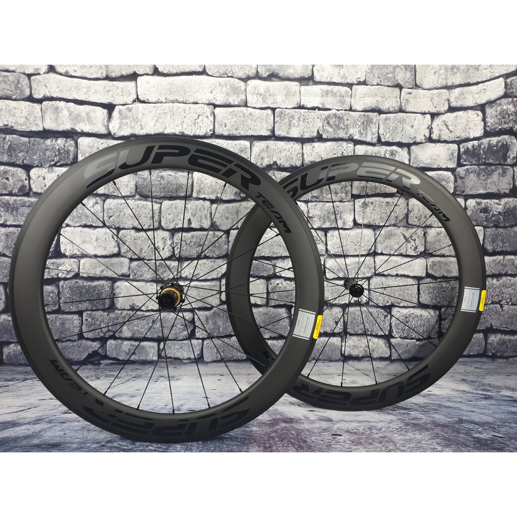 SUPERTEAM POWER 2021 Carbon Road Bike Wheels Rim 60/60 UCI | Shopee ...