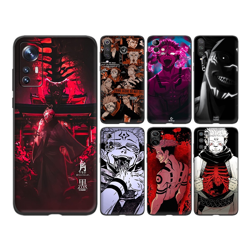 Xiaomi Redmi Note 8 9 9S 9T Pro Max Jujutsu Kaisen Sukuna Ryoumen Anime ...