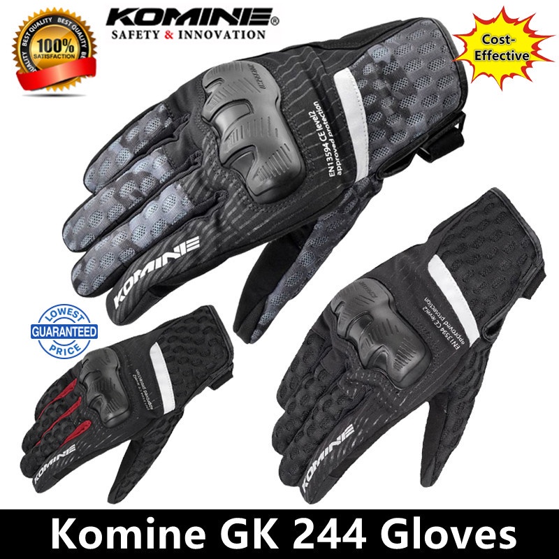 Komine Gk244 Gloves Motorcycle Gloves Riding Glove Motorcycle Off-road ...
