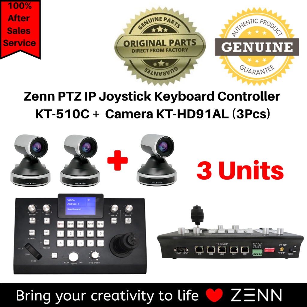 Zenn Professional 20X Zoom PTZ Conference Camera KT-510C | Shopee Malaysia