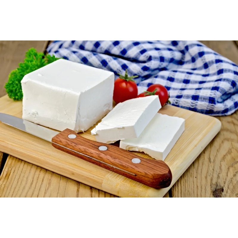 FETA CHEESE WHITE CHEESE BLOCK (THREE COWS BRAND) | Shopee Malaysia