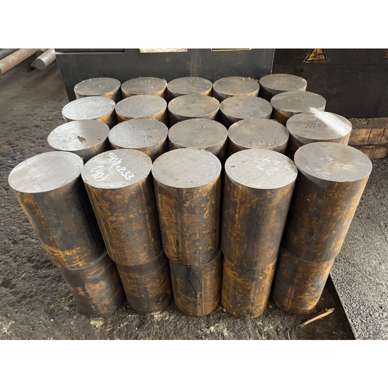 DIA 45mm x 100mm Panjang - 5pcs (MILDSTEEL ROUND BAR) THICK BESI CUSTOM ...