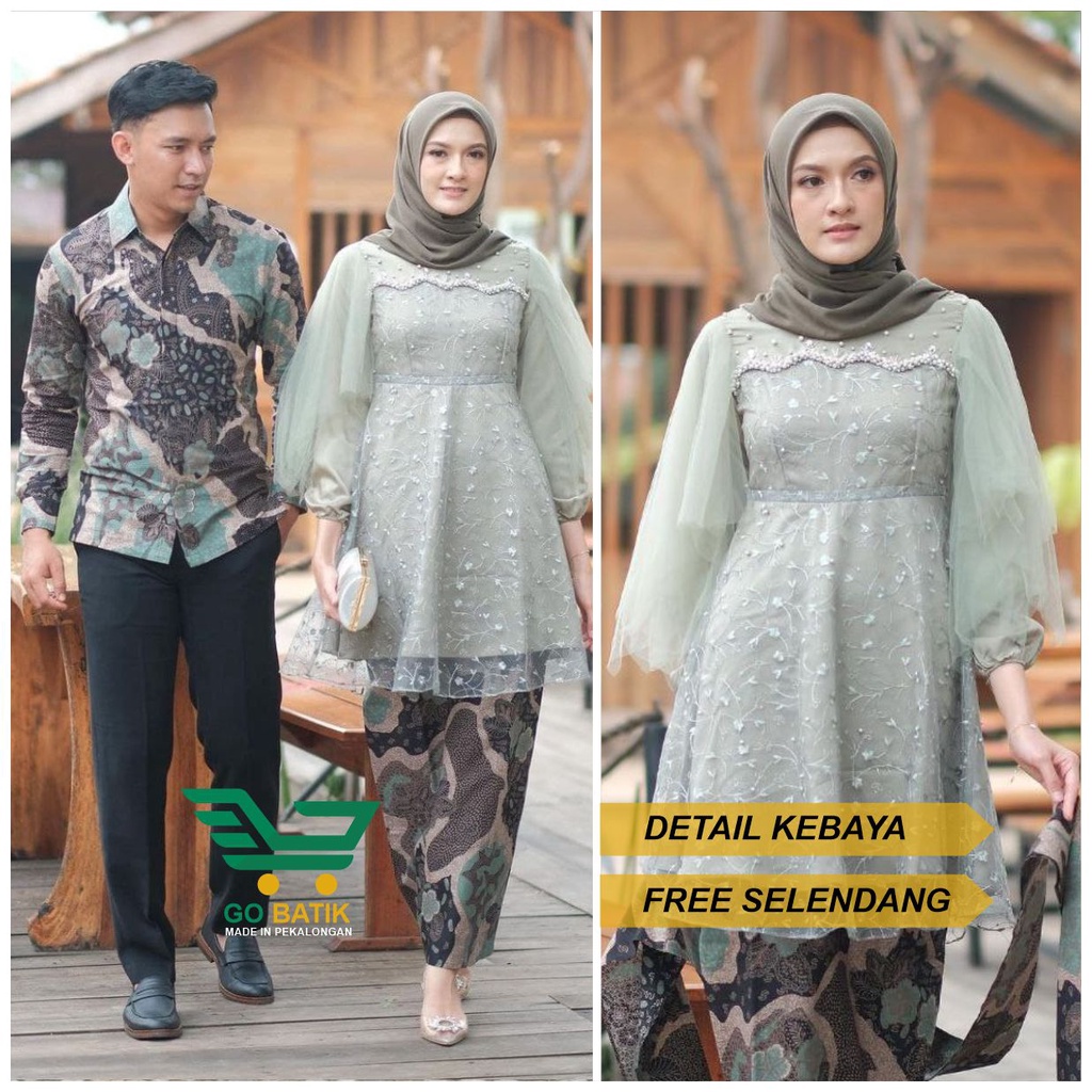 Batik Couple Kebaya Modern Kebaya Graduation Kebaya Application For The ...