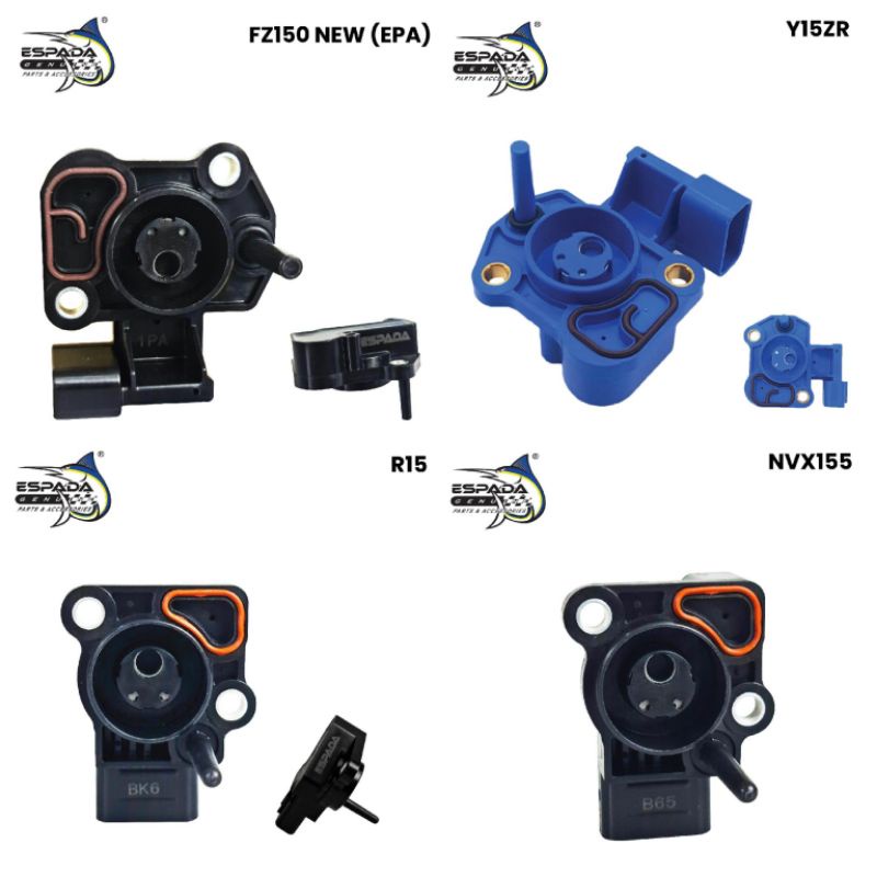 TPS SENSOR (ESPADA) RACING Y15ZR/FZ150 NEW/R15/NVX155 | Shopee Malaysia