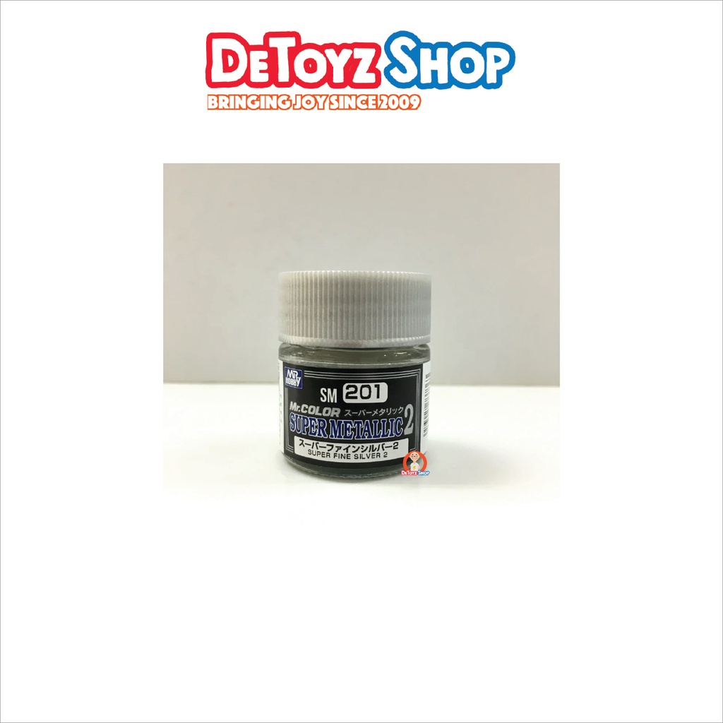 [Mr Hobby] Mr Color Super Metallic 2 SM201 Super Fine Silver 2 (10ml ...