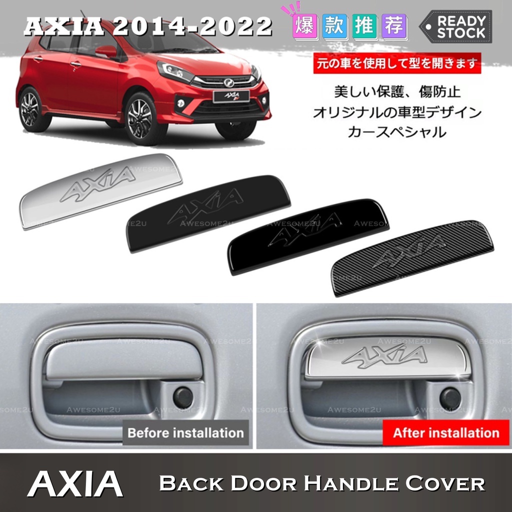 Awesome2u Perodua Axia 2014-2022 Back Door Handle Cover Rear Door ...