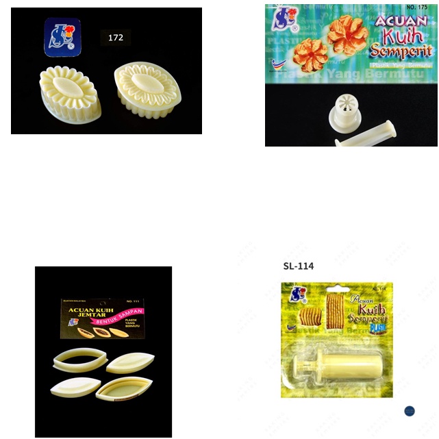 SL Plastic Biscuits Pump Set Acuan kuih semperit/Jem Tat (1pc/ pack ...