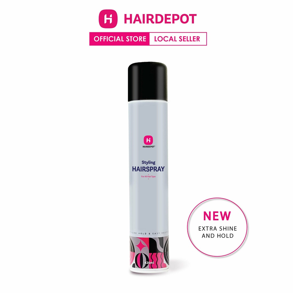 HAIRDEPOT Styling Hair Spray 420ml (*For West Malaysia Only*) | Shopee ...