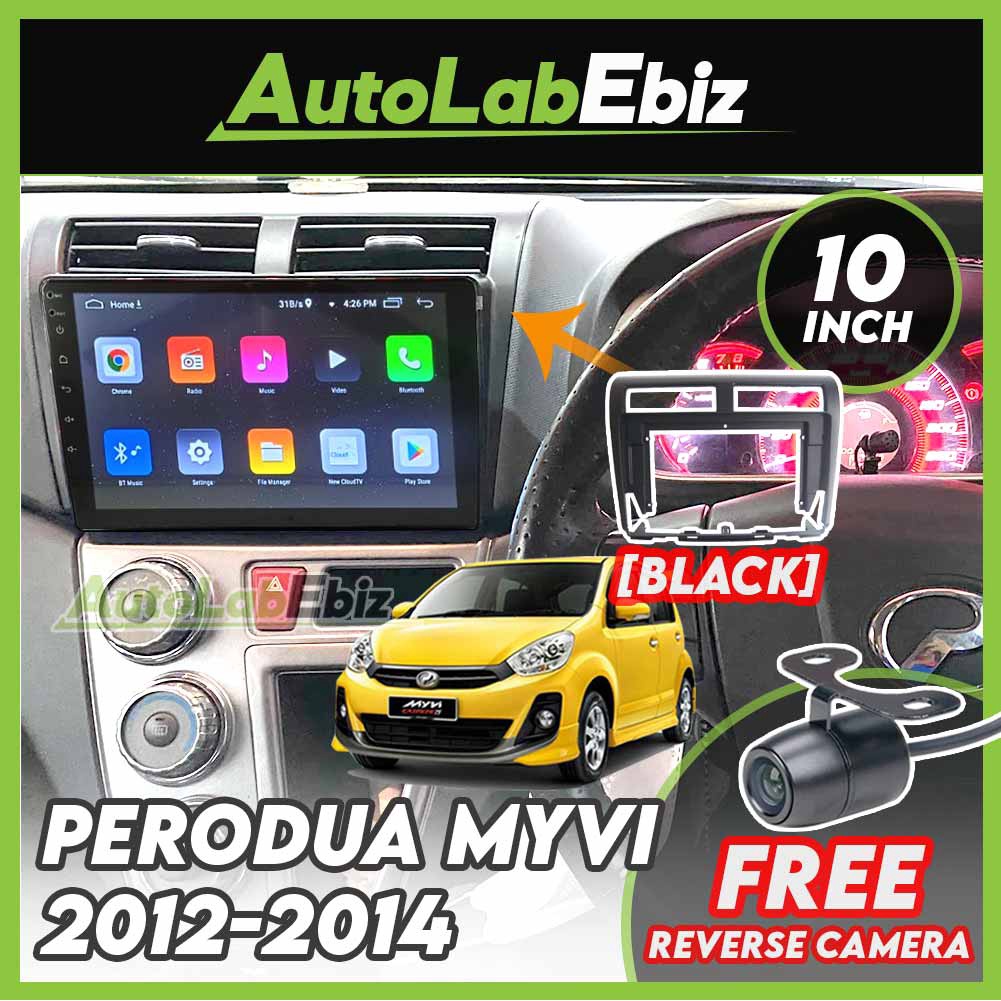 [🎁FREE Gift] Perodua MYVI LAGI BEST 2012-2014 [BLACK] Casing 10" inch ...