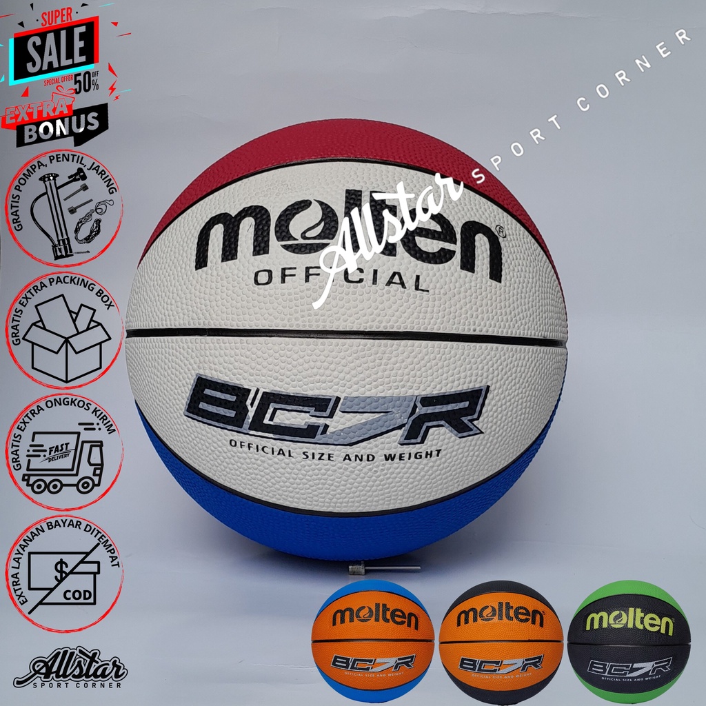 Basketball spalding mikasa molten BC7R original training size 7 indoor ...