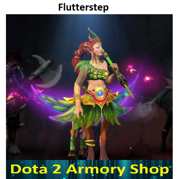 🔥 Dota2 Enchantress 🔥 Flutterstep 🔥 TI11 Immortal Item | Shopee Malaysia