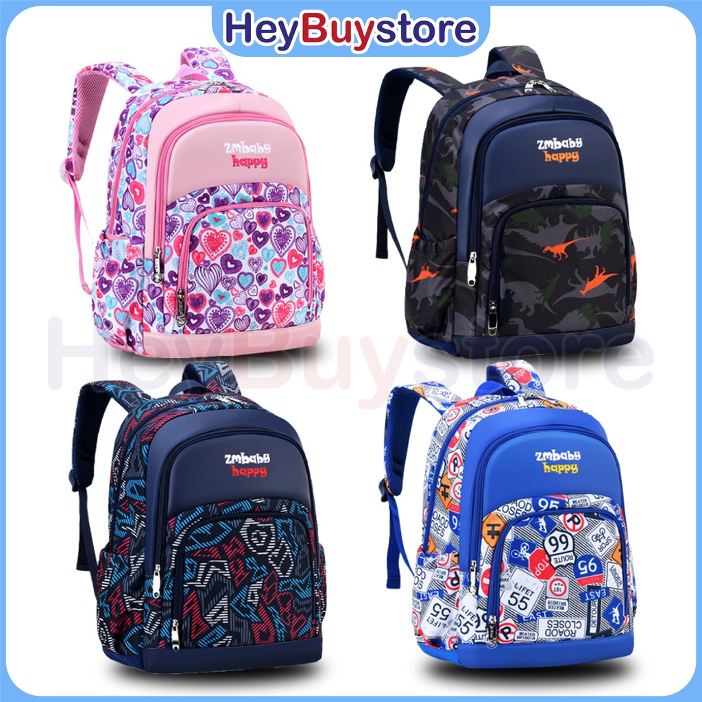 ZMBABY Good Quality 40cm/45cm Preschool & Primary School Bag Student ...