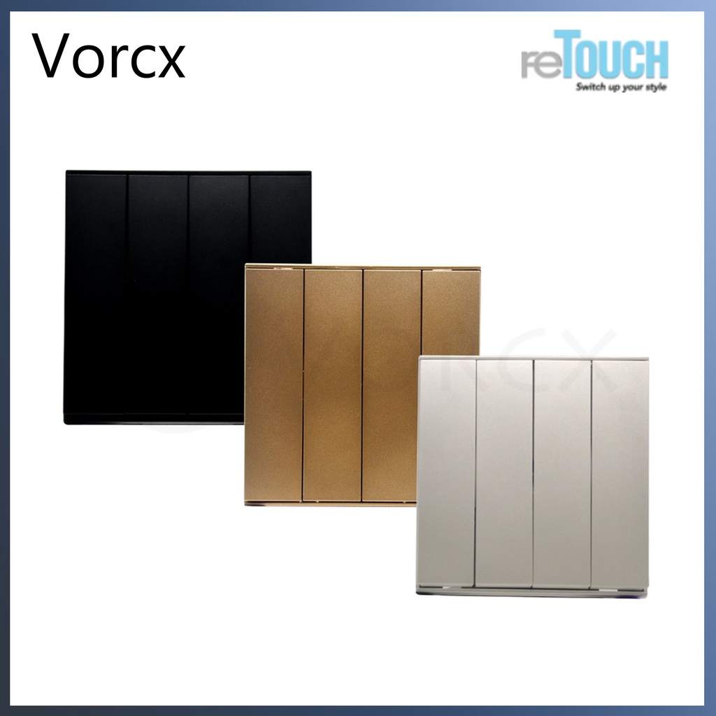 reTouch Elegance Sense Switch Socket First Section | Shopee Malaysia