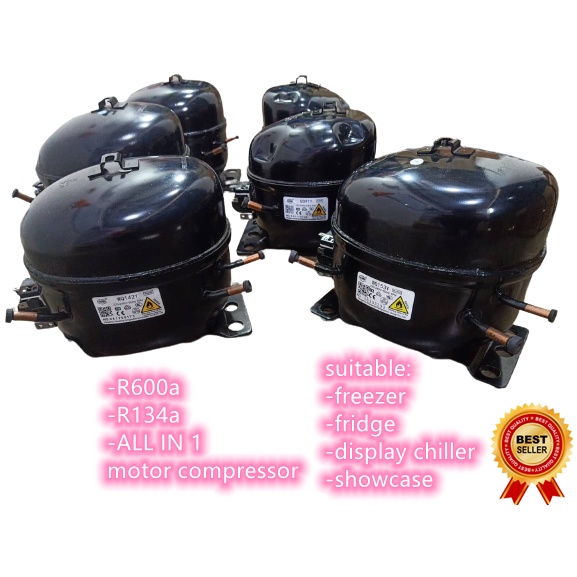Commercial Refrigeration Compressor, Freezer Compressor Fridge Ac refrigerator R134a R600a ...