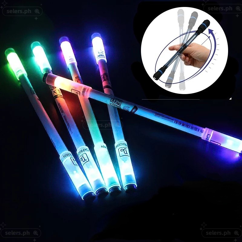 Original Pen Spinning Anime Light Spinning Pen Balance Pen Rotating LED ...