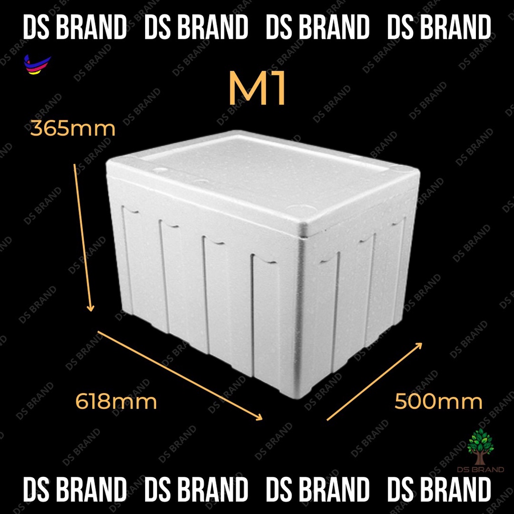 Kotak Ais Styrofoam/ Styrofoam Ice Box / Cooler Box / Picnic Box / Foam ...