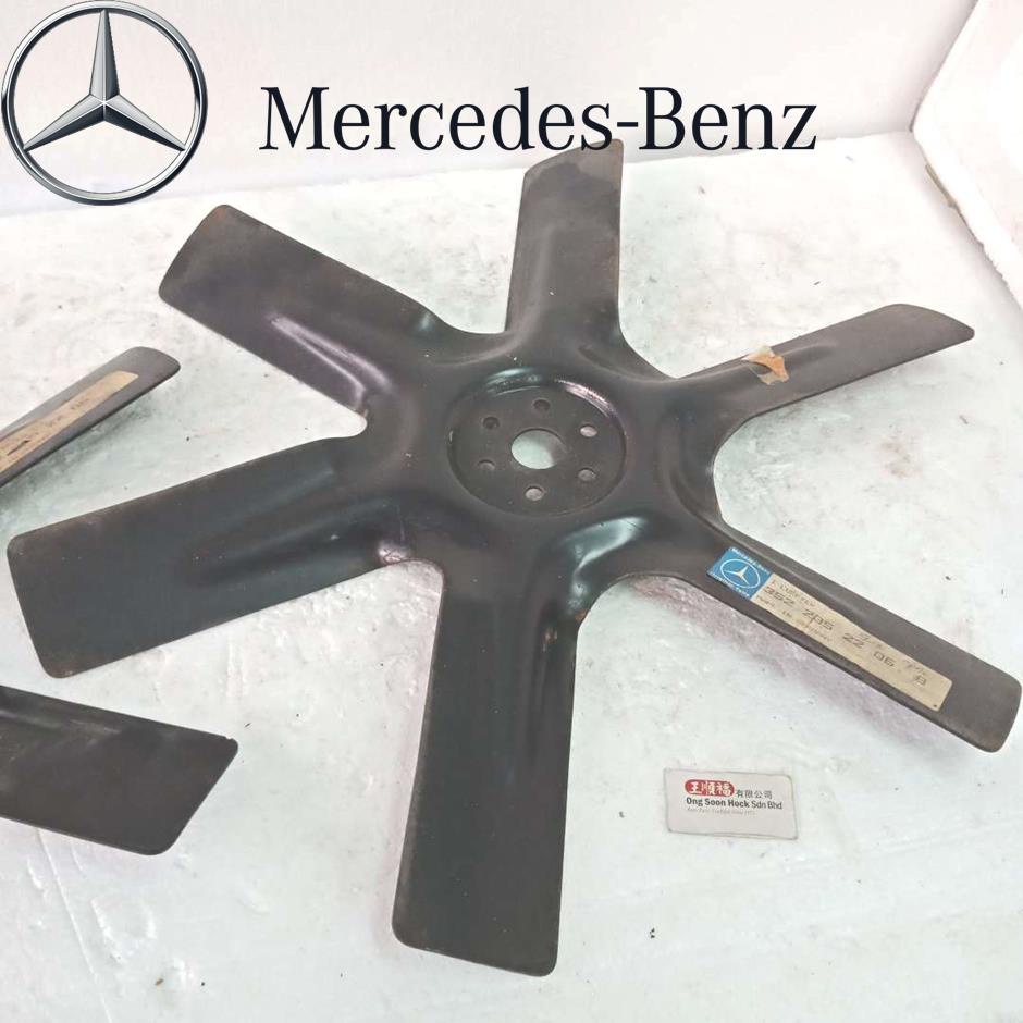 911B Mercedes Original Fan Blade Metal 28mm 6 blades 6 holes lorry 352 ...